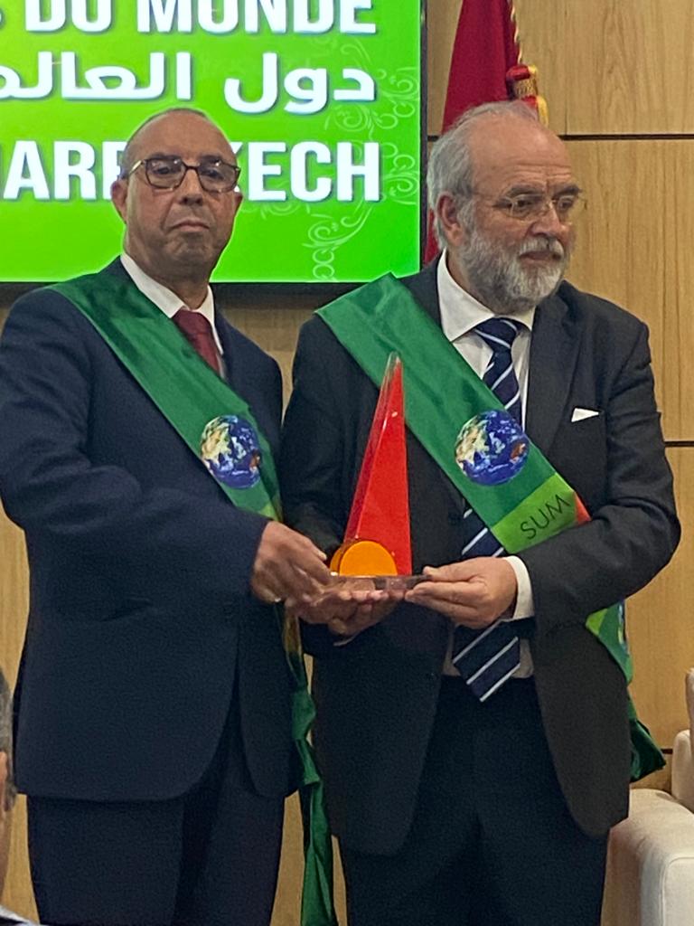 Marrakech: Couronnement du président de l'Université Cadi Ayyad avec le ...