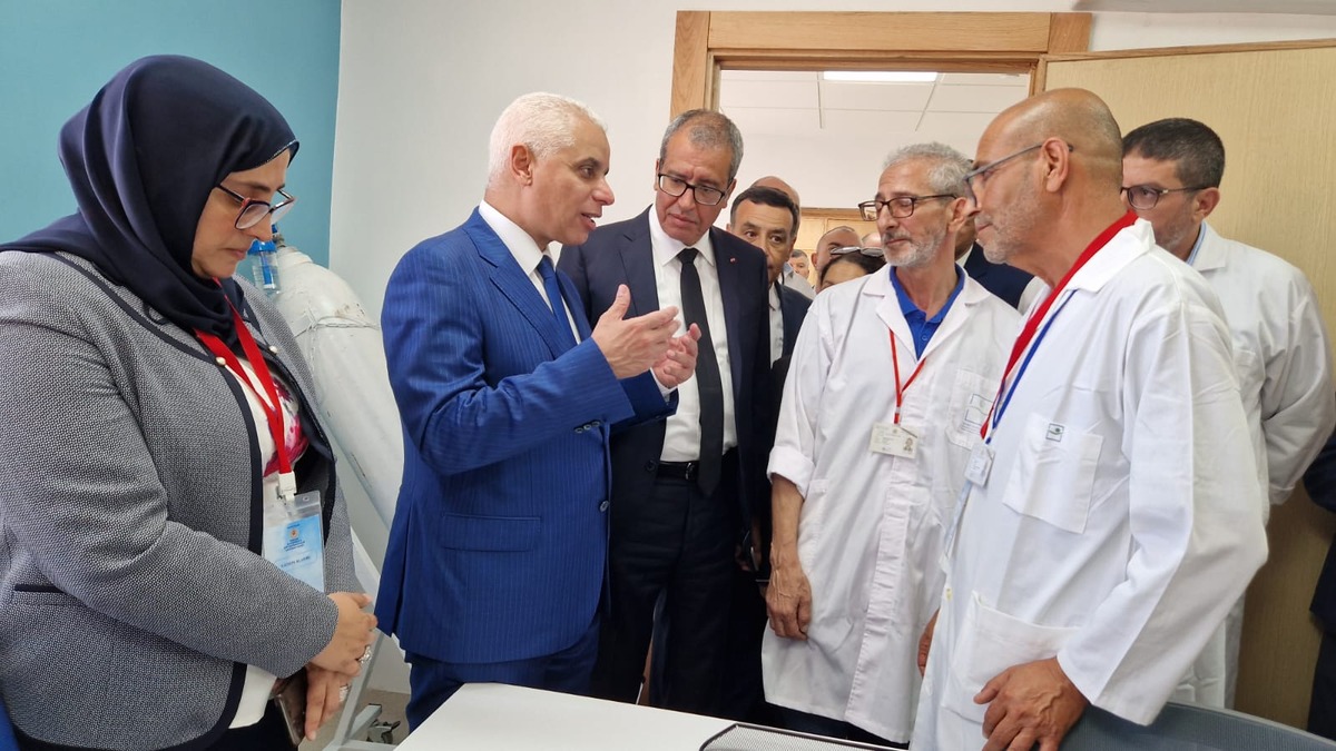 Instructions royales conduisent le ministre de la Santé à inaugurer des ...