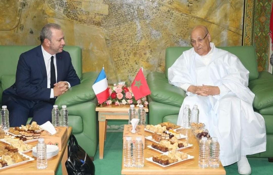 Laâyoune : Rencontre historique entre Moulay Hamdi Ould Errachid et ...